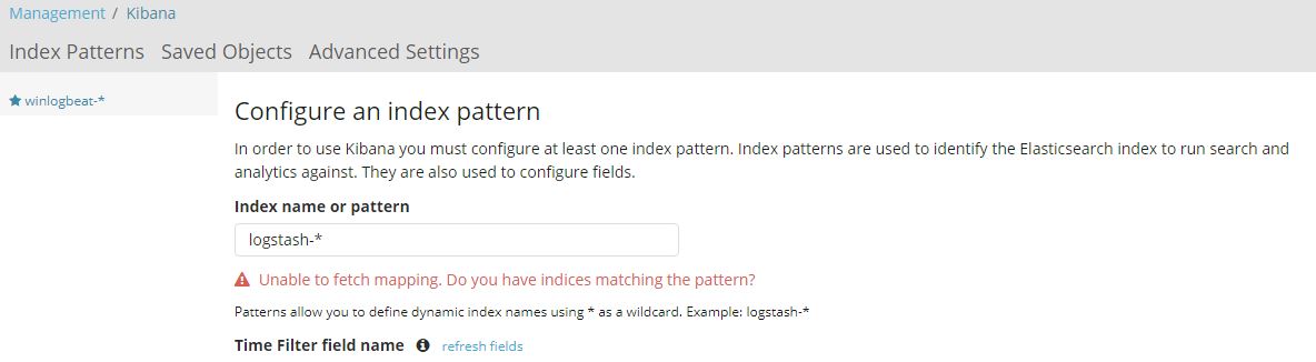 Kibana Index Pattern Index Pattern Gray Out · Issue 12721 · Elastic