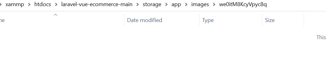 File Storage As Folder In Laravel Storage · Issue 4 · Thecodeholic Laravel Vue Ecommerce · Github