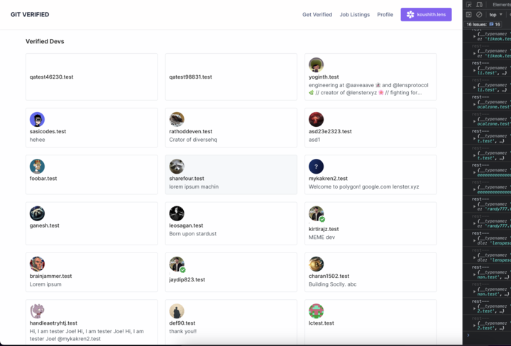 GitHub - Koushith/GitHub-verifed-on-Lens: Get a verified check mark on your lens profile if you ...