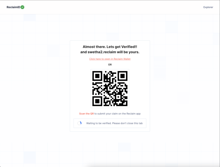 GitHub - Koushith/ReclaimID: Secure your .reclaim ID now and connect it with essential details ...
