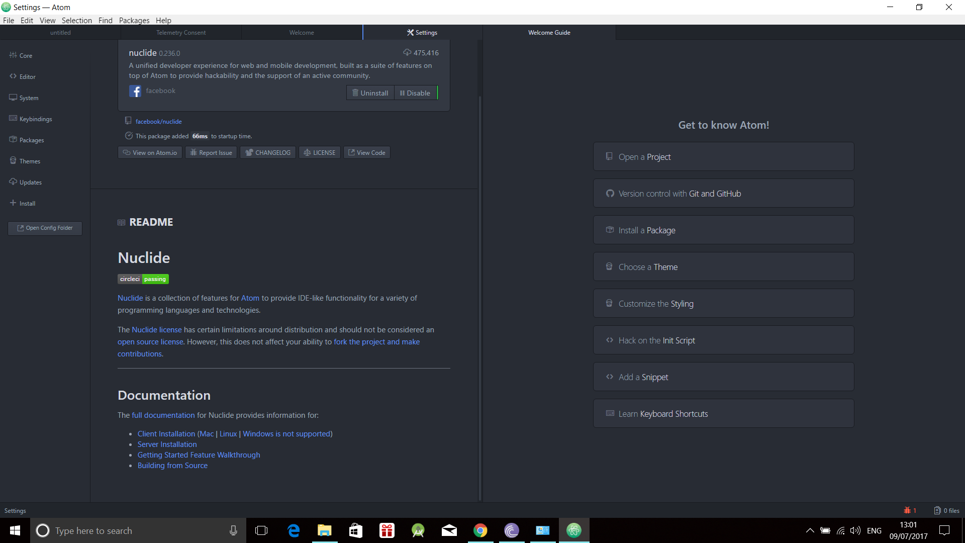 Nuclide settings not visible · Issue #1230 · facebookarchive/nuclide · GitHub