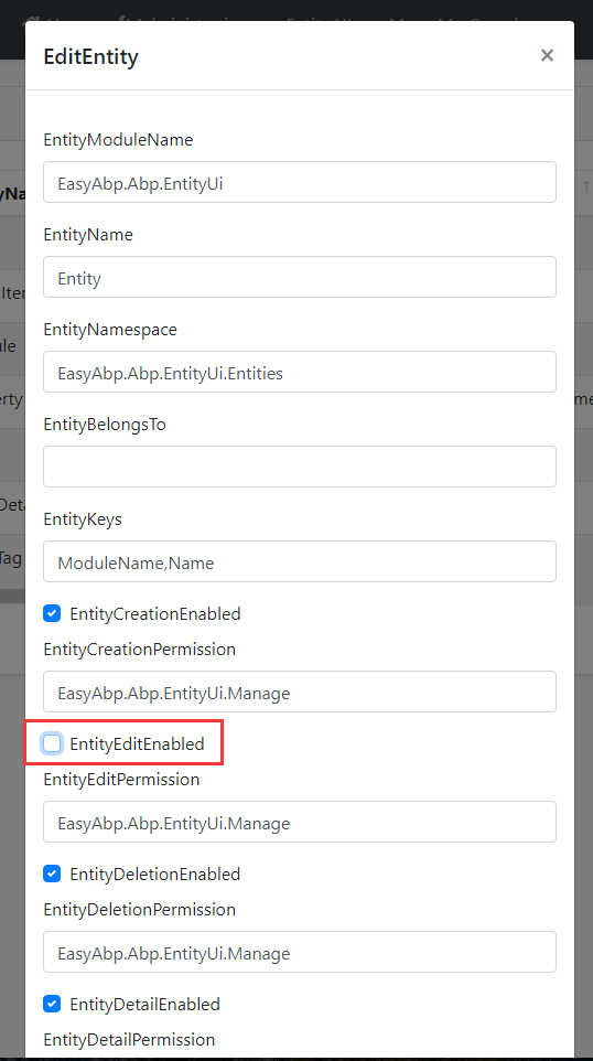 The value of `AbpInputTagHelper.CheckBoxHiddenInputRenderMode` should be `EndOfForm` as default ...