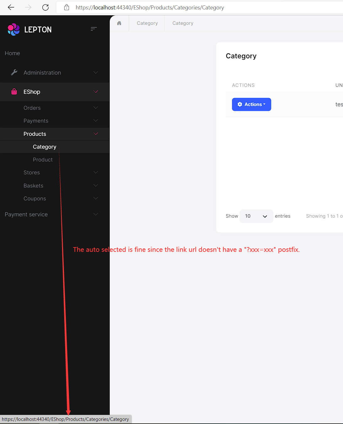 Leptonx Lite Bug Of Menu Item Auto Selected · Issue 12978 