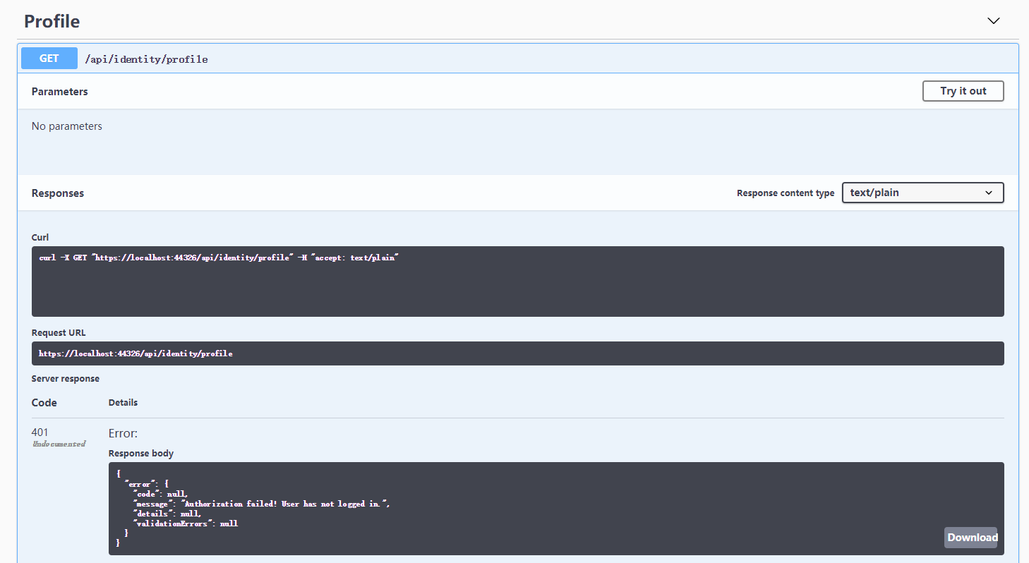 How Can I Login On Swagger Ui Page · Issue 1383 · Abpframeworkabp · Github
