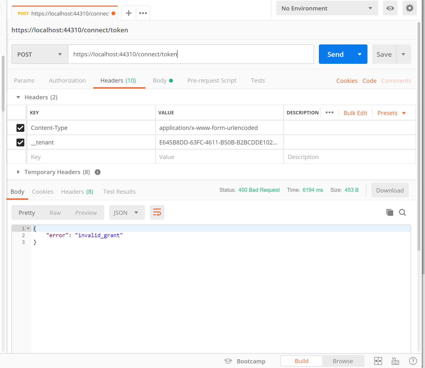 Get "user is inactive" when use ids4 connect/token with header __tenant · Issue #1512 ...