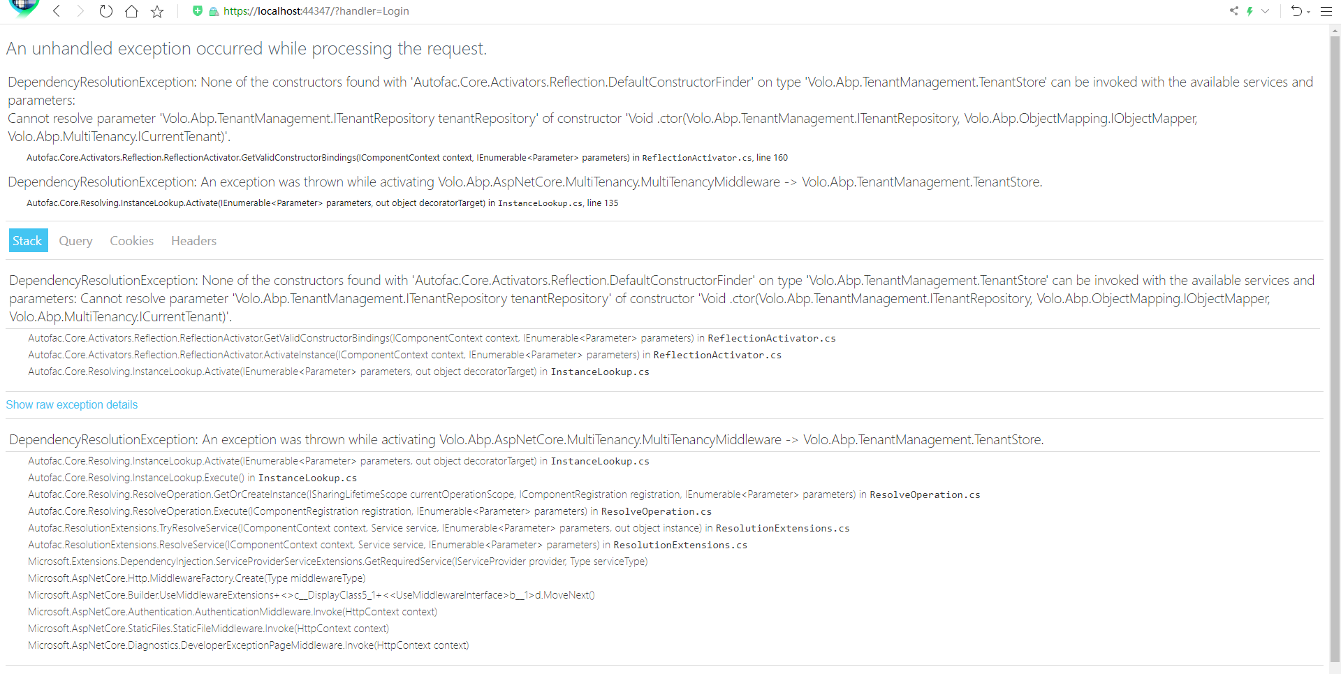 Tenant user fail to login · Issue #1462 · abpframework/abp · GitHub