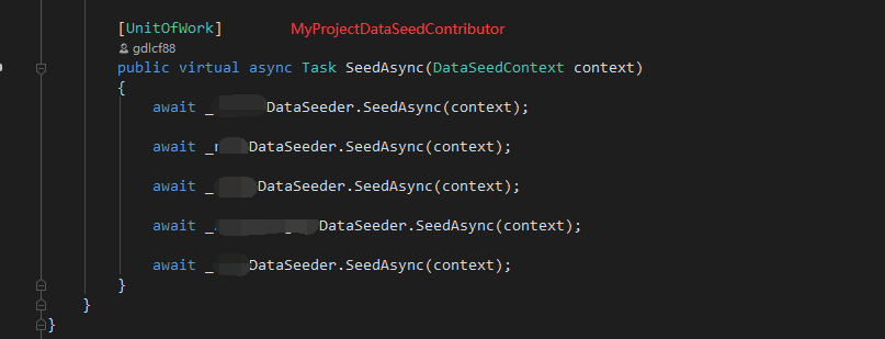 Is it possibile to control the order of the data seeding? · Issue #2417 · abpframework/abp · GitHub