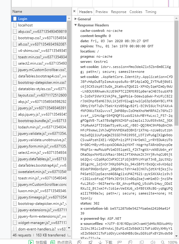 Abp v1.1.2 Mvc fail to login · Issue #2536 · abpframework/abp · GitHub