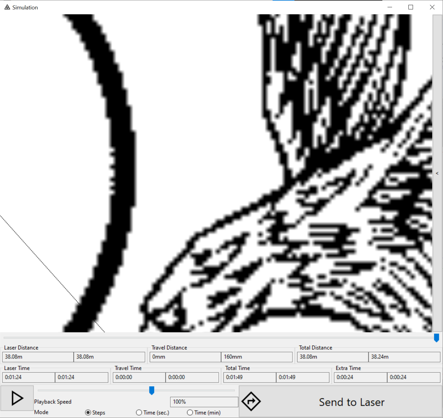 [0.8.4] Image raster at v. low DPI burns alternate lines offset on Lhy but not in Simulation ...