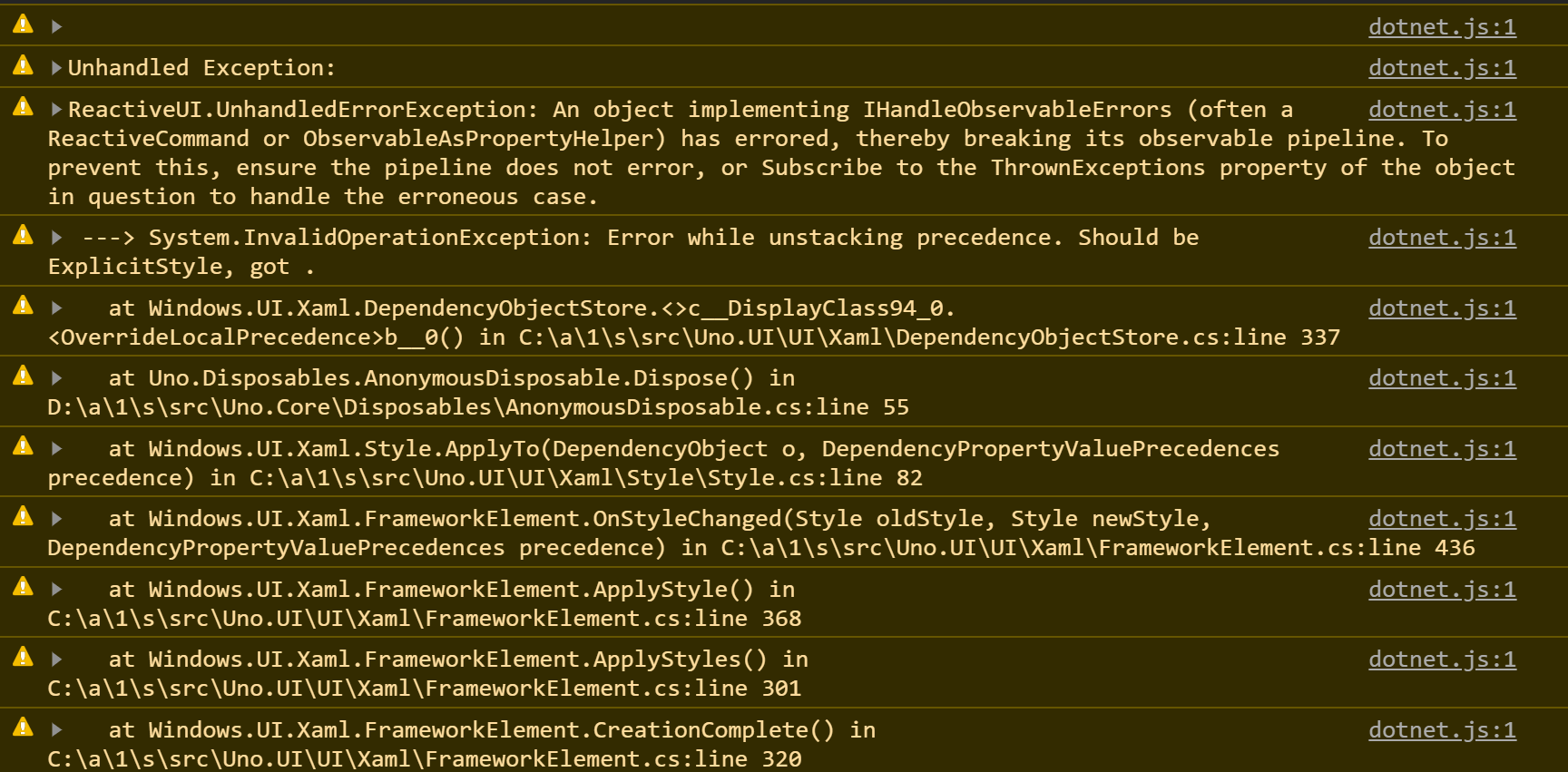 Uno.XamlBehaviors: Does not work for WebAssembly. · Issue #5285 · unoplatform/uno · GitHub