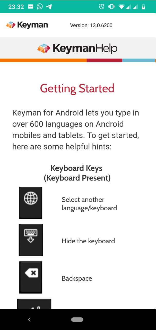 [Android] Use back button to minimize keyboard · Issue #2950 · keymanapp/keyman · GitHub