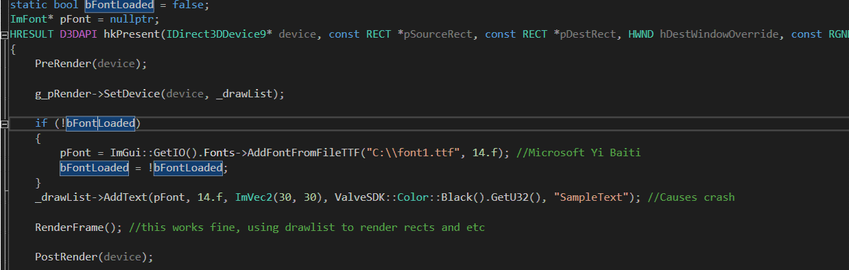 Load fonts · Issue #1222 · ocornut/imgui · GitHub