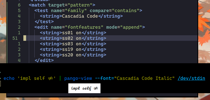 Fontfeatures support · Issue #1249 · neovide/neovide · GitHub
