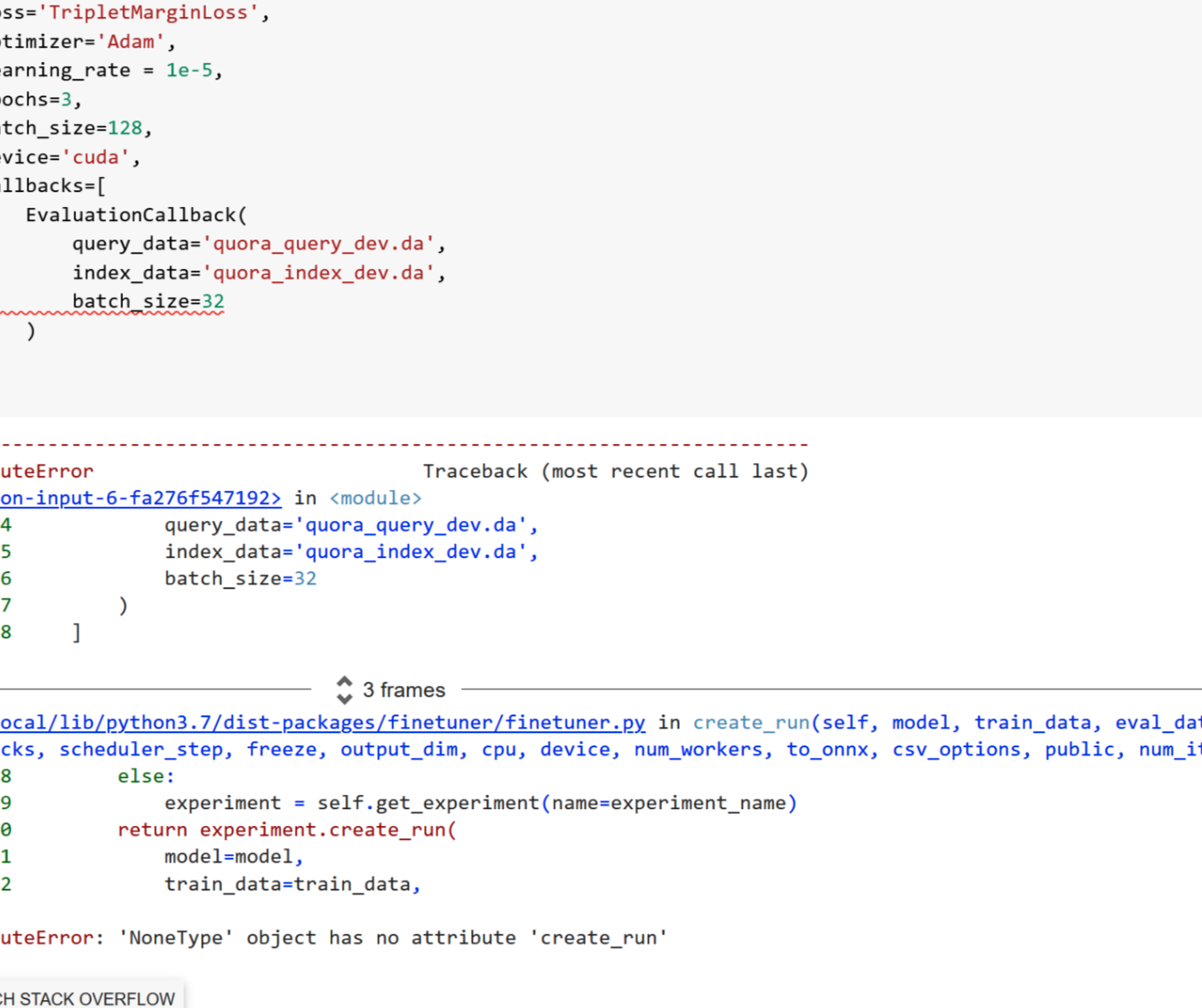Bug Falling When Login Using Pat · Issue 626 · Jina Aifinetuner · Github