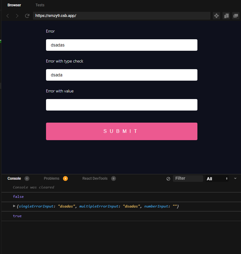 isSubmitted does not work as expected · Issue #4621 · react-hook-form ...