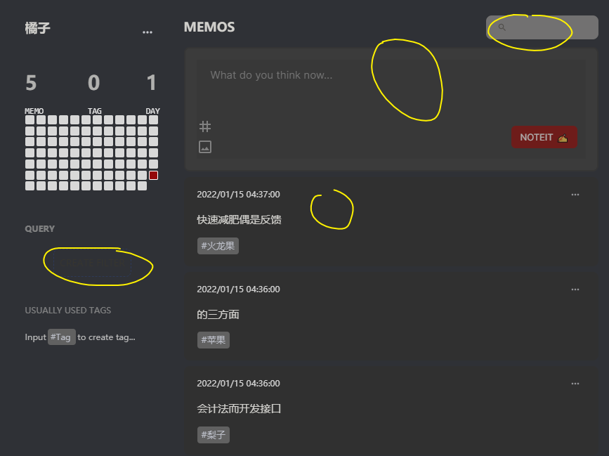 请问一下这些地方该如何修改？ · Issue #36 · Quorafind/Obsidian-Thino · GitHub