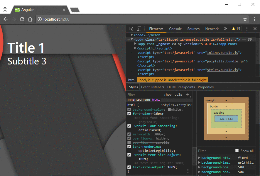 overflow-y: scroll · Issue #1508 · jgthms/bulma · GitHub