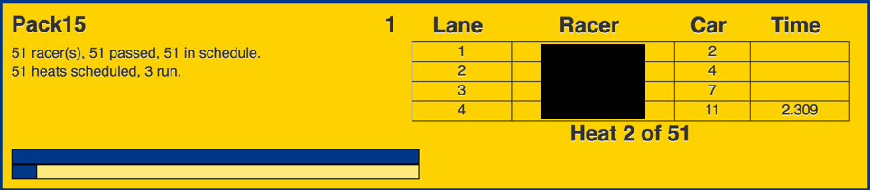 Some races only include one car's finish timing when using FastTrack Model K3 · Issue #131 ...