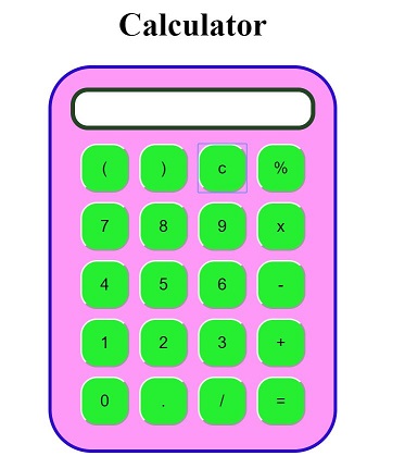 GitHub - Neha086/Calculator: A simple calculator using HTML, CSS and ...