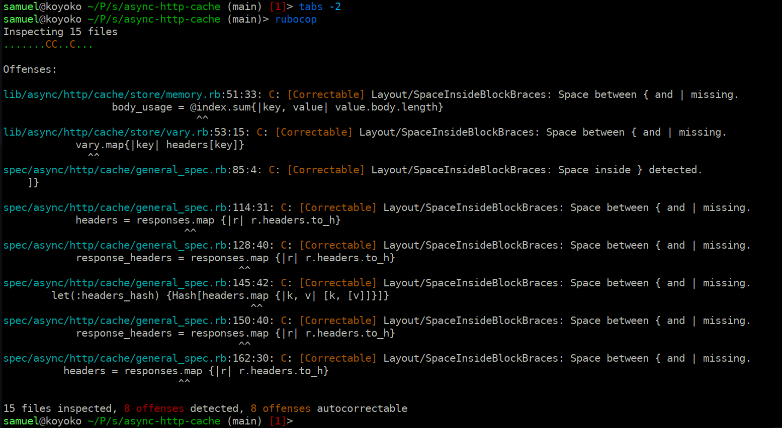 Indentation Of Markers · Issue 10956 · Rubocoprubocop · Github