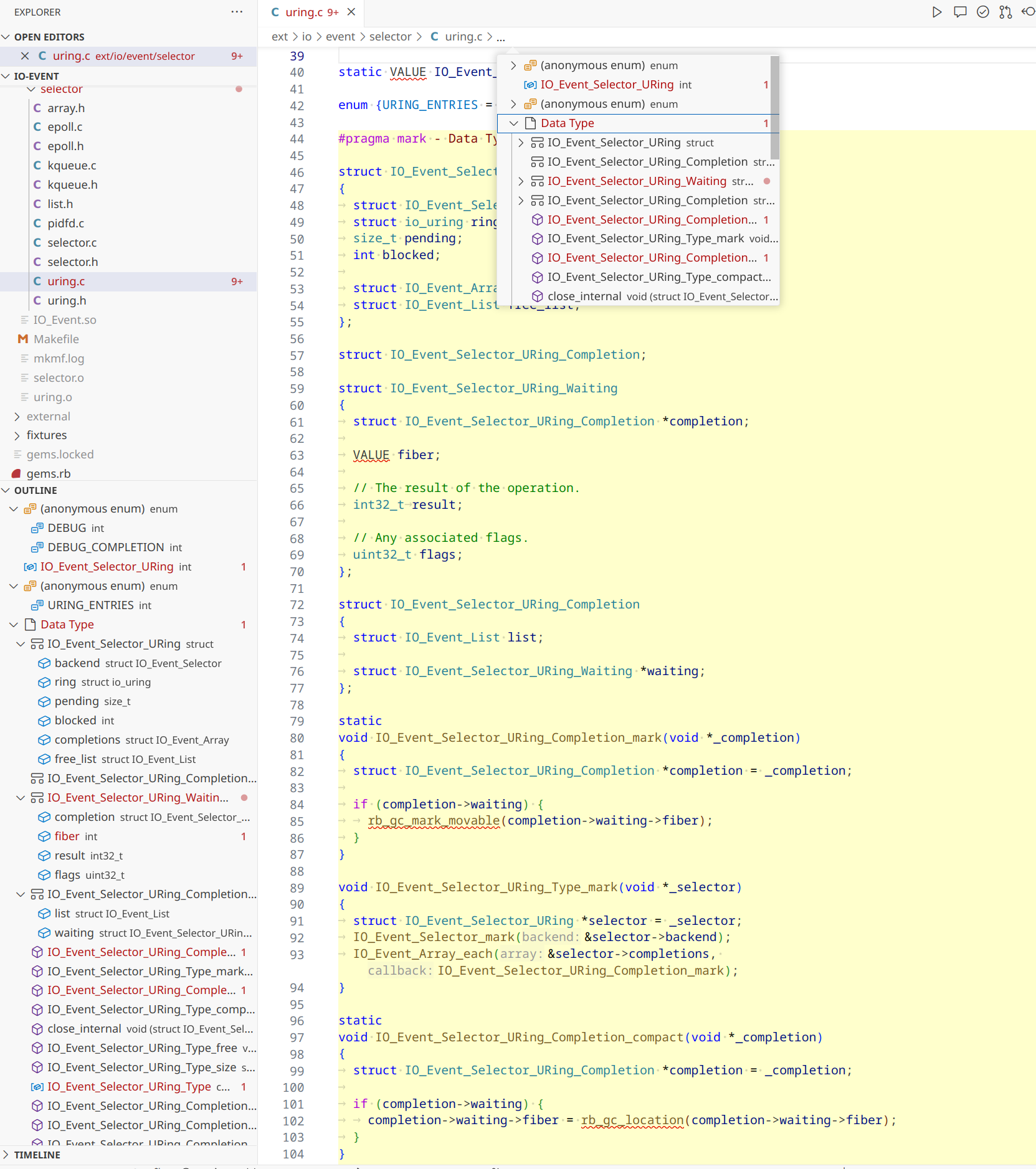 Support #pragma mark or similar technics in Outline View · Issue #7675 · microsoft/vscode ...