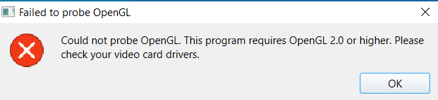 opengl 2.0 or higer requiere on intel grafics 3000 · Issue #17306 · Ultimaker/Cura · GitHub