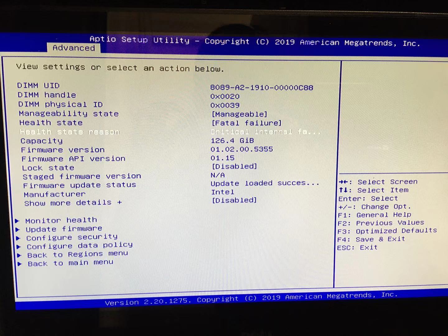 Installation issue of single PMM. · Issue #126 · intel/ipmctl · GitHub