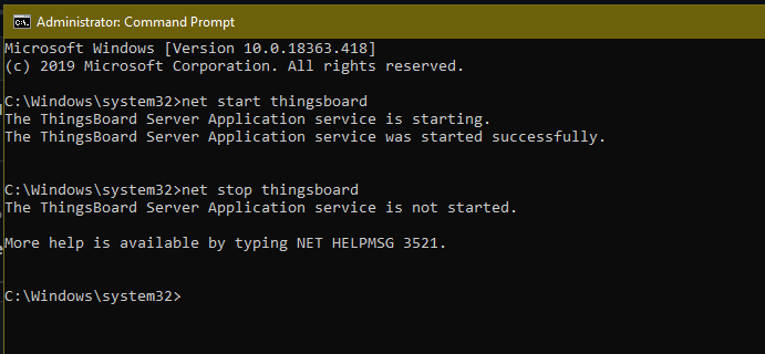 ThingsBoard Server Application not start · Issue #456 · thingsboard/thingsboard · GitHub