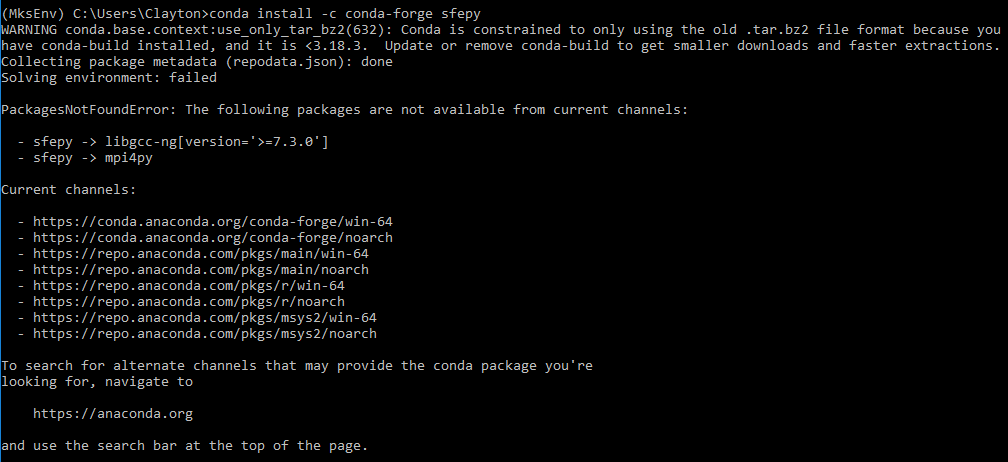 Windows Install · Issue #538 · sfepy/sfepy · GitHub Windows Install · Issue #538 · sfepy/sfepy · GitHub