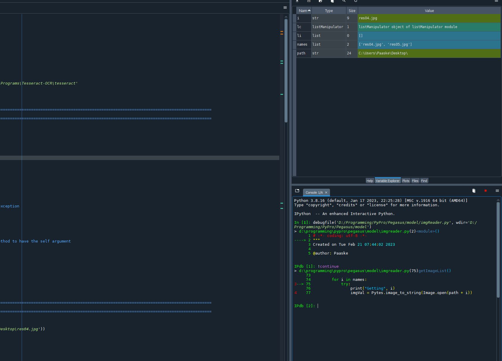 Non-sticky Var Explorer · Issue #20865 · spyder-ide/spyder · GitHub