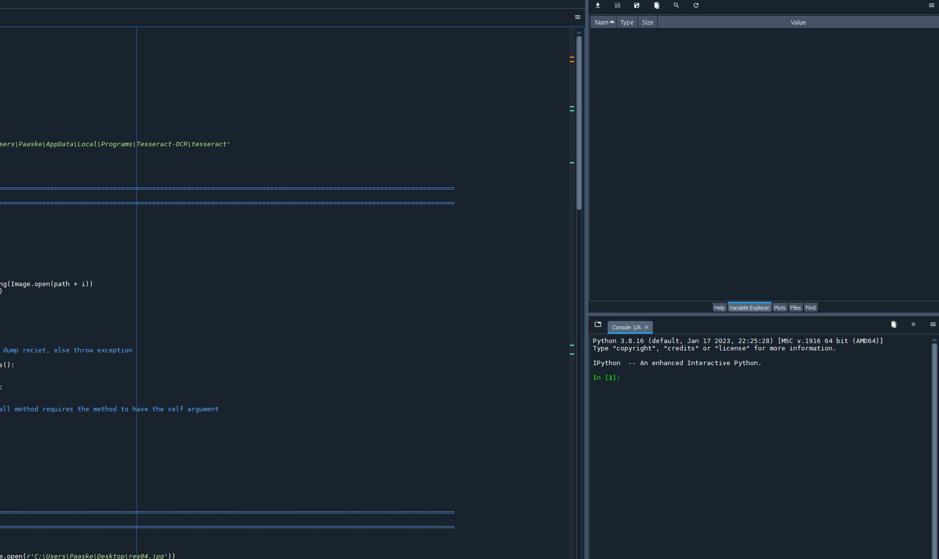 Non-sticky Var Explorer · Issue #20865 · spyder-ide/spyder · GitHub