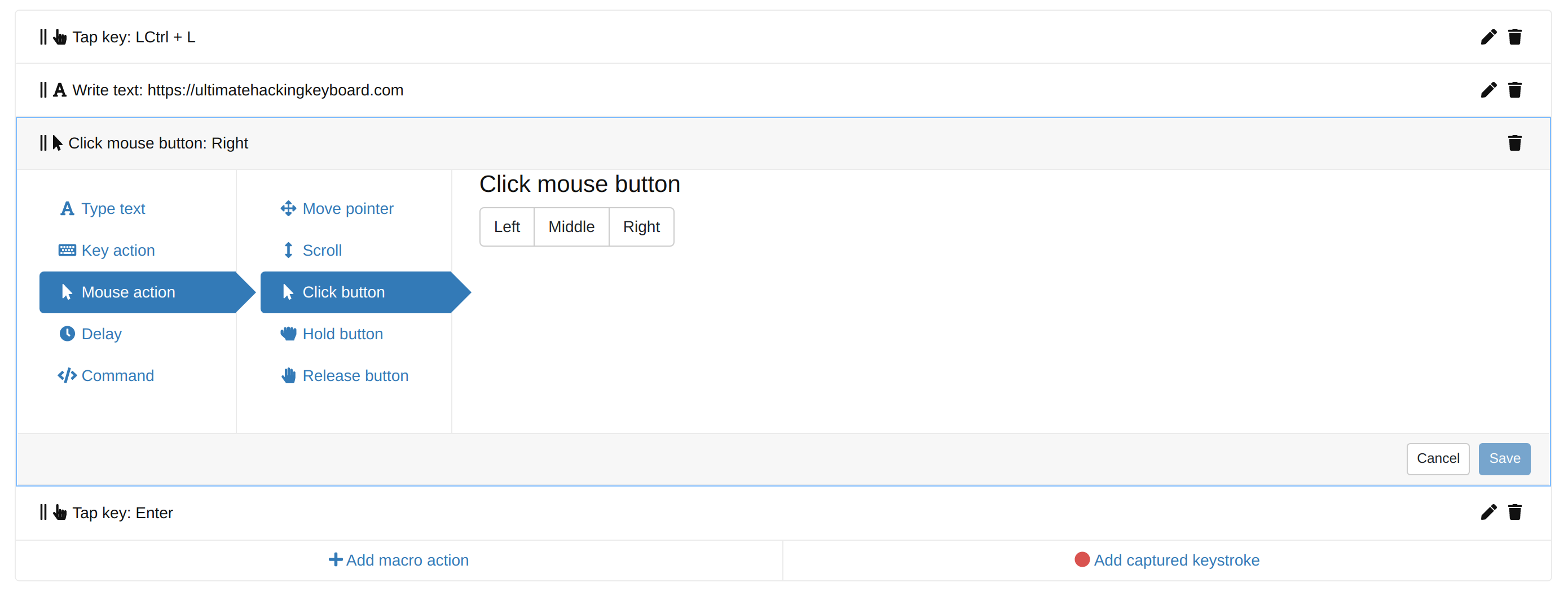 Add more space above macro mouse action title · Issue #1754 · UltimateHackingKeyboard/agent · GitHub