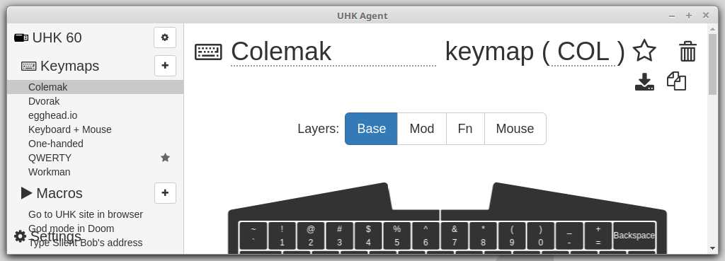 Settings menu item fixup · Issue #453 · UltimateHackingKeyboard/agent · GitHub