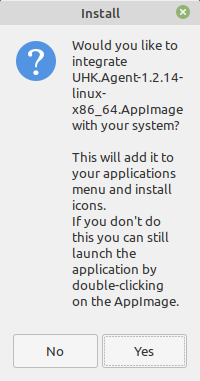 The integration dialog doesn't show up · Issue #1099 · UltimateHackingKeyboard/agent · GitHub