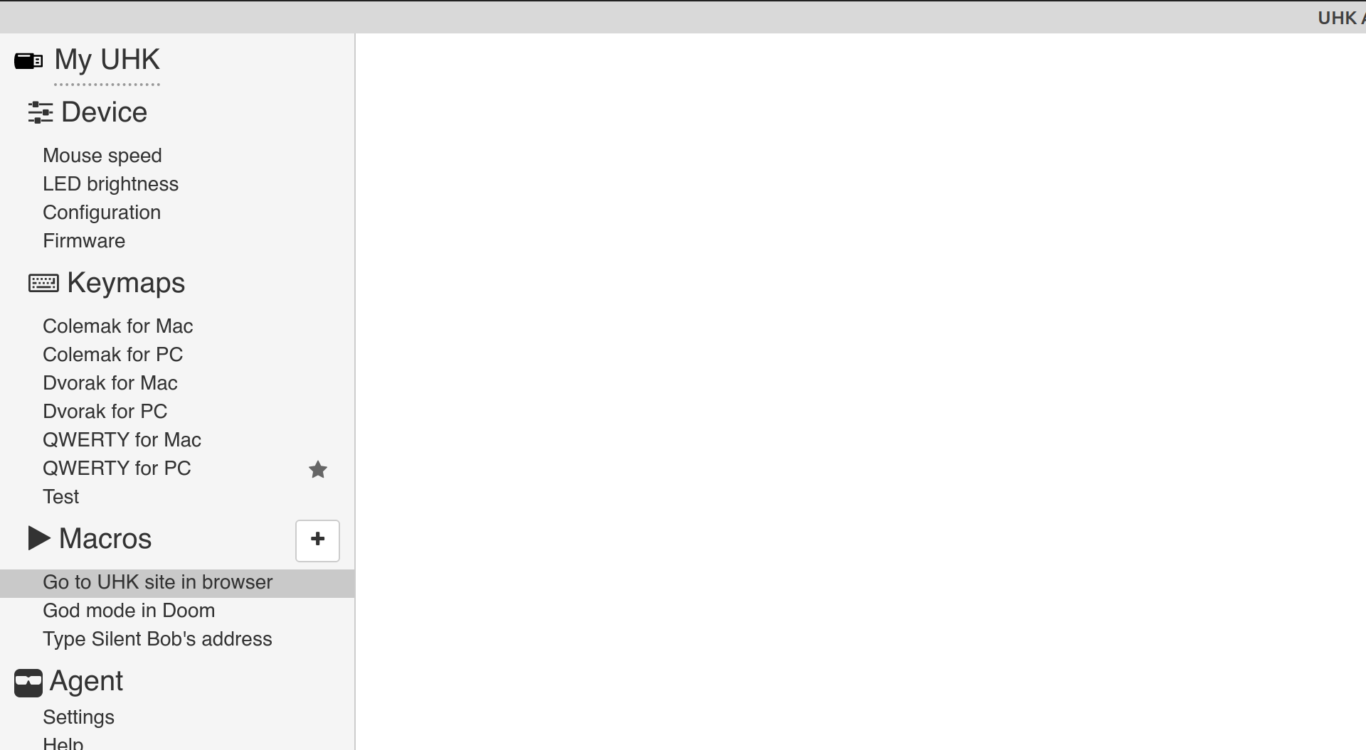 Group named: "macroActions" already exists. · Issue #1198 · UltimateHackingKeyboard/agent · GitHub