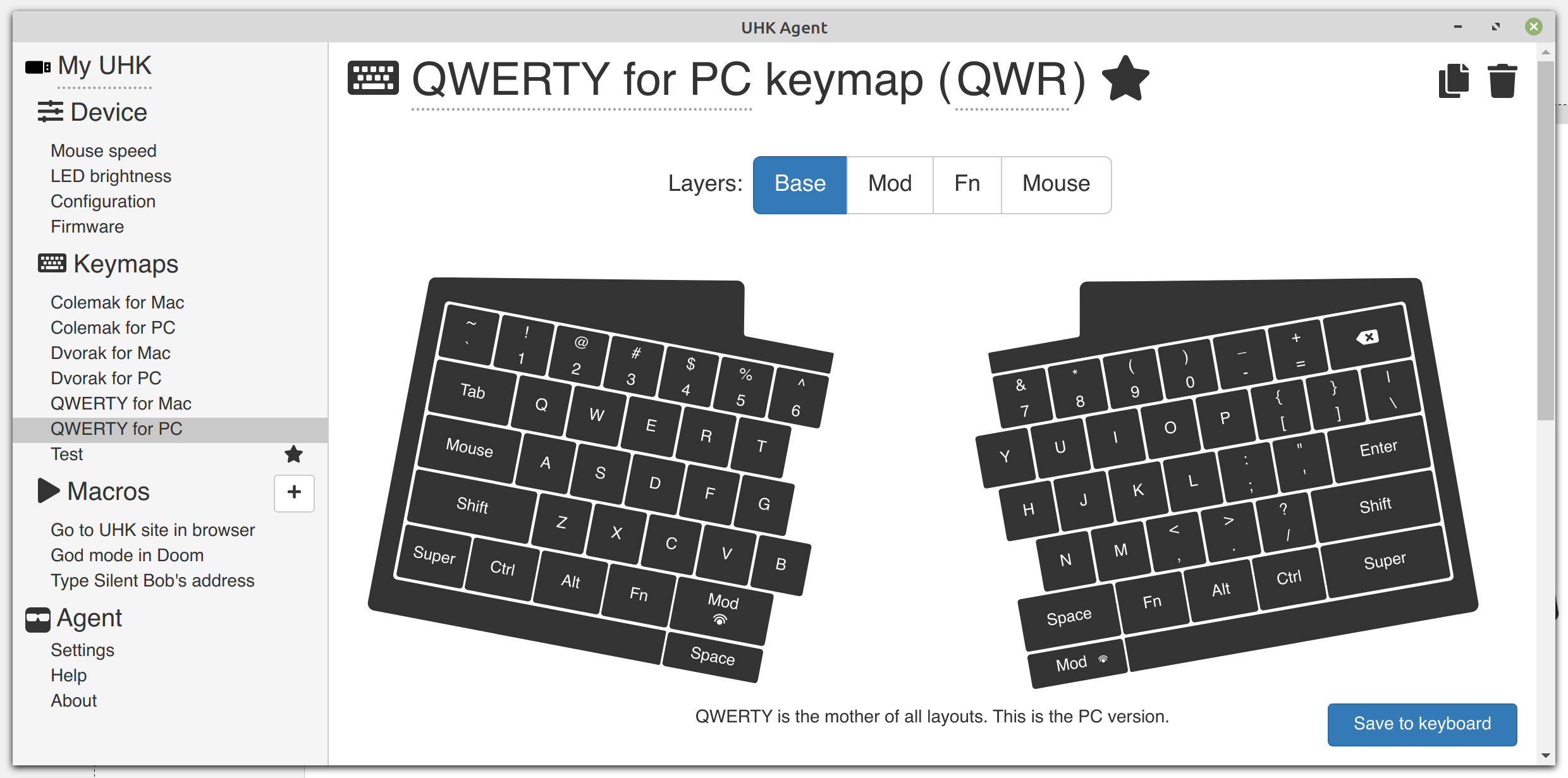 Side menu star icon is misplaced · Issue #1256 · UltimateHackingKeyboard/agent · GitHub