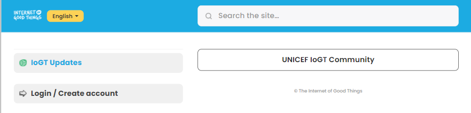 In wide format, account button is duplicated · Issue #774 · unicef/iogt · GitHub