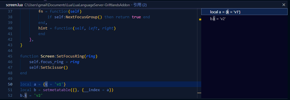 View definition of overloaded value via __index of metatable doesn't seem right · Issue #2380 ...
