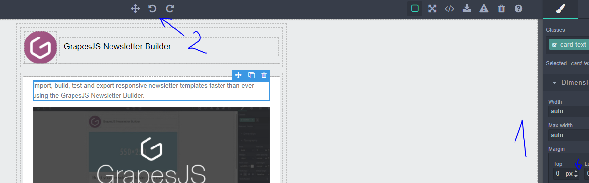 Selected block is not editable · Issue #268 · GrapesJS/grapesjs · GitHub