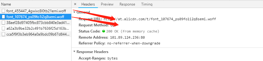 配置字体本地化和离线化构建项目后，依旧访问alicdn的字体 · Issue #928 · alibaba/ice · GitHub