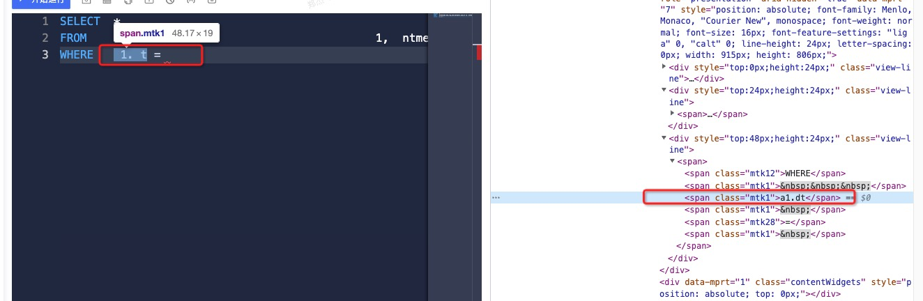 [Bug] In the same span, some of characters are invisible · Issue #3042 · microsoft/monaco-editor ...