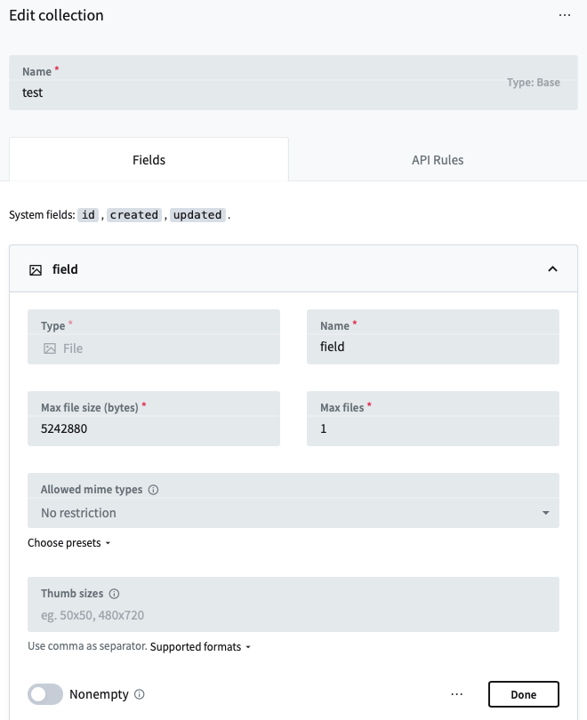 Files S3 - JSON file type - zero bytes response · pocketbase pocketbase ...