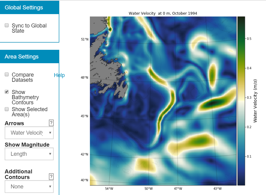 Area Setting Arrows Not Rendering · Issue 713 · Dfo Ocean Navigator