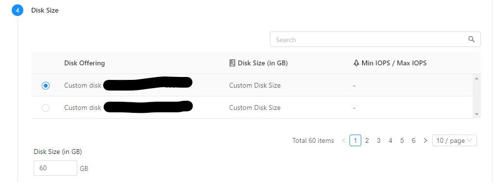 Compute Offering and Disk Size is not showing entries · Issue #5290 · apache/cloudstack · GitHub