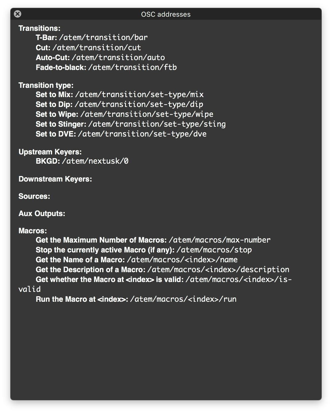 ATEM more than 6 video inputs comands · Issue #69 · SteffeyDev/atemOSC · GitHub