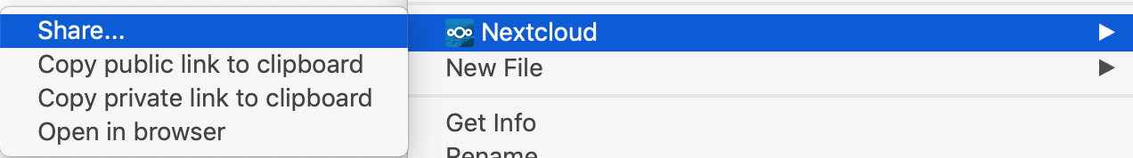 2.5 documentation update needed for macOS Finder right-click menu · Issue #763 · nextcloud ...