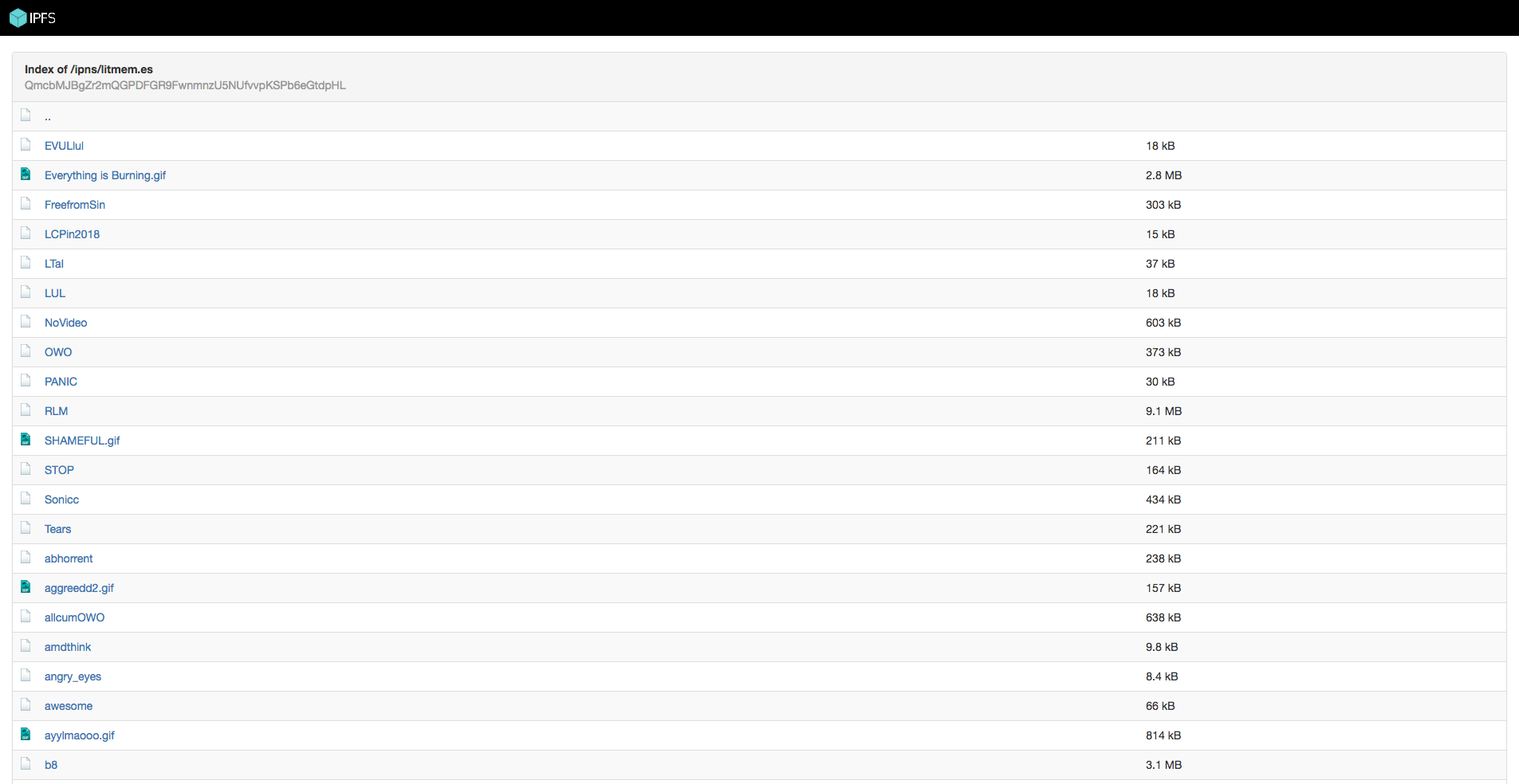 Gateways should always display "Index of /ipfs/HASH", instead of the URL. · Issue #5724 · ipfs ...