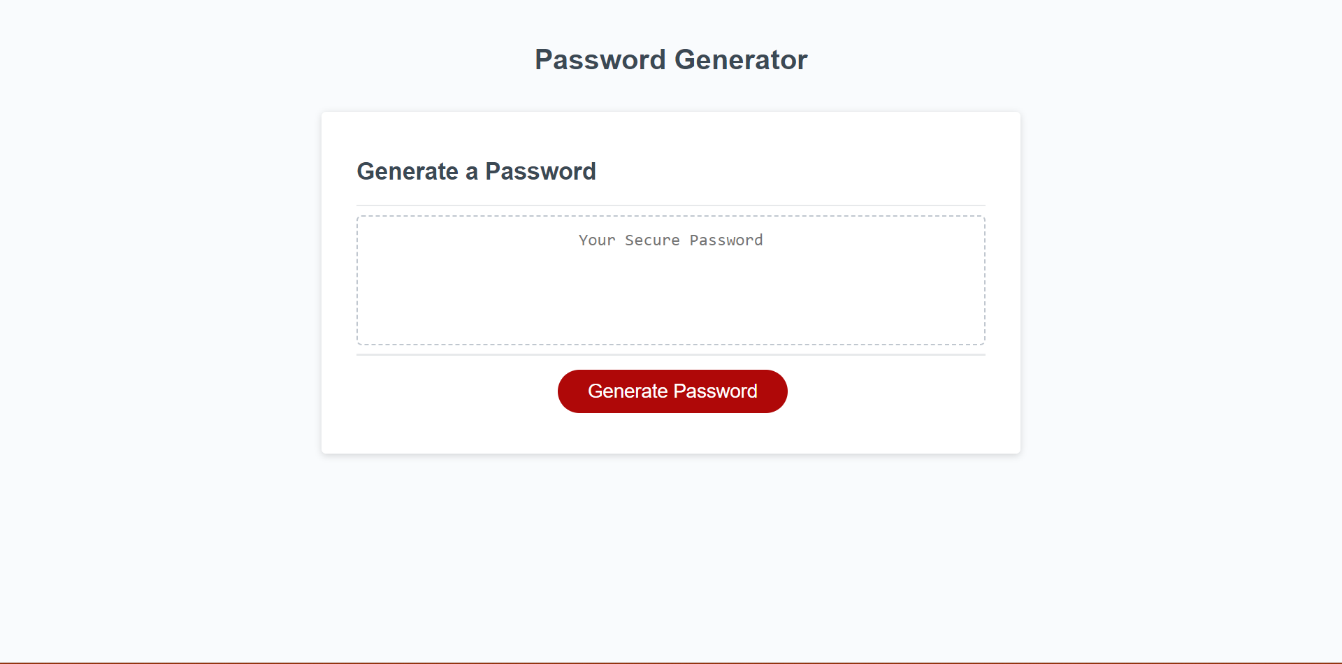 GitHub - SpectralRaiden/Let-Us-Make-Random-Passwords: This app will allow the user to generate ...