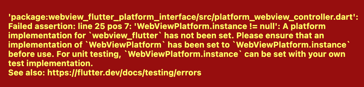 Error Stance Null · Issue 120017 · Flutterflutter · Github