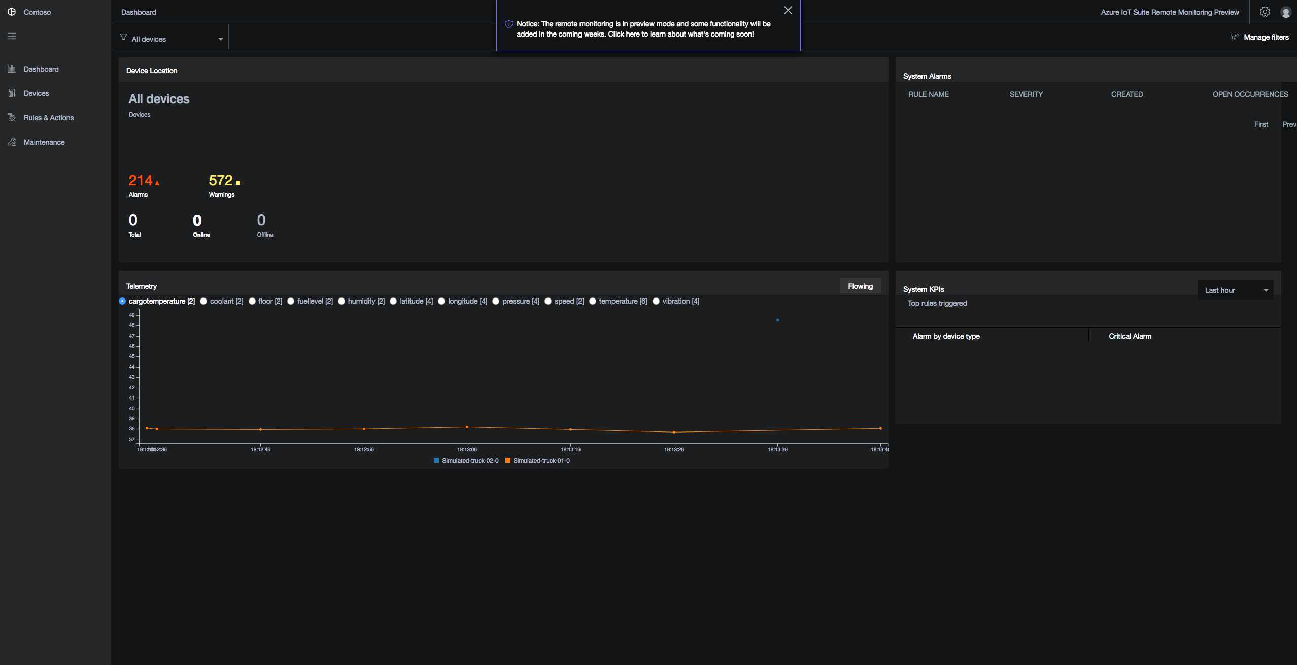 No devices or map showing up in deployment · Issue #549 · Azure/pcs-remote-monitoring-webui · GitHub